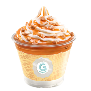 Sundae Caramel G LA DALLE | Le Doux Goût du Caramel en Sundae